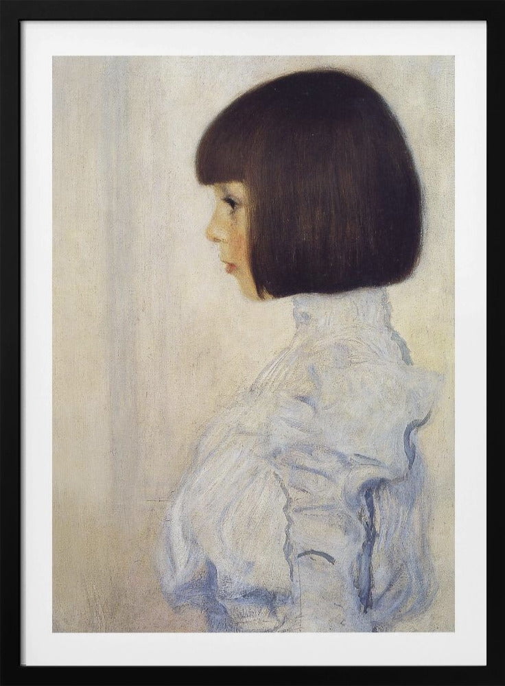 Portrait of Helene Klimt (1898) Framed Art Modern Wall Decor - Walmart.com