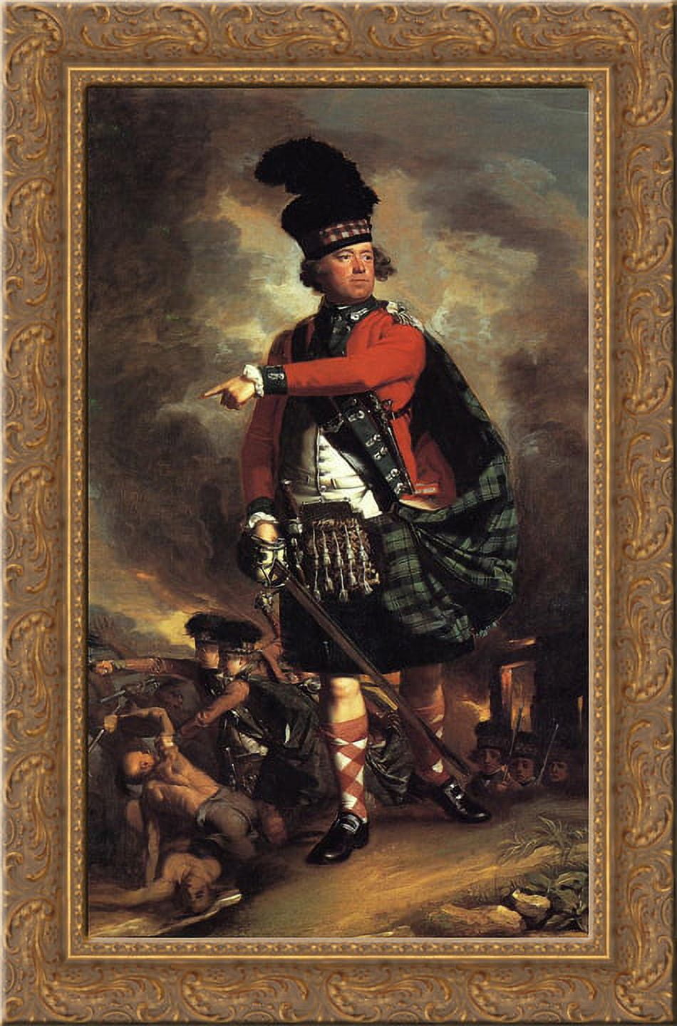 Portrait of Hugh Montgomerie, 12th Earl of Eglinton 24x16 Gold Ornate ...