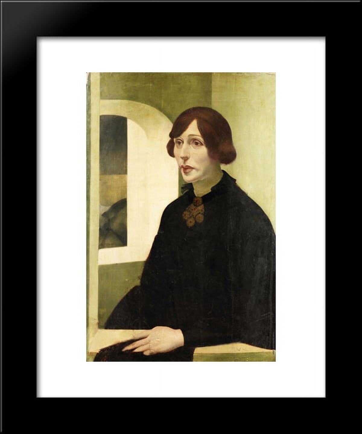 Portrait of Iren fon Radlov 20x24 Framed Art Print by Alexandre ...