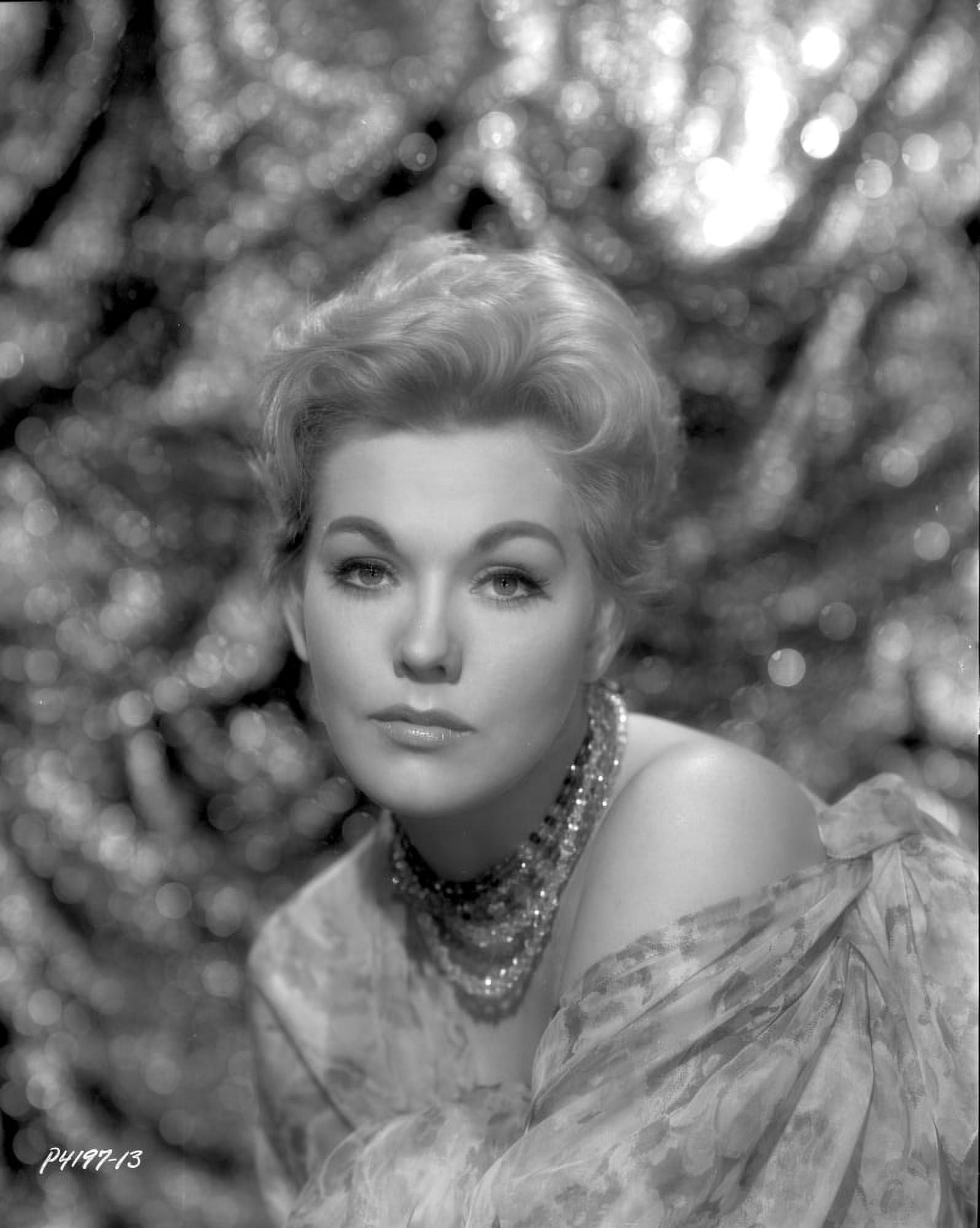 Portrait of Kim Novak Black and White Photo Print (24 x 30) - Walmart.com