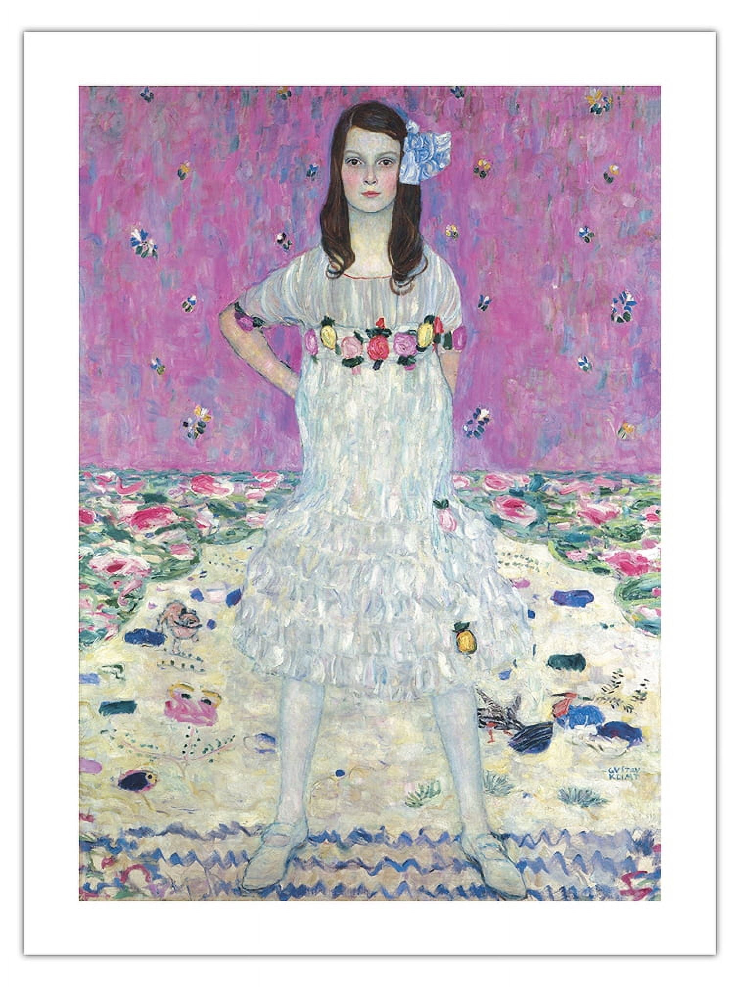 Portrait of Mäda Primavesi - From an Original Color Painting by Gustav ...
