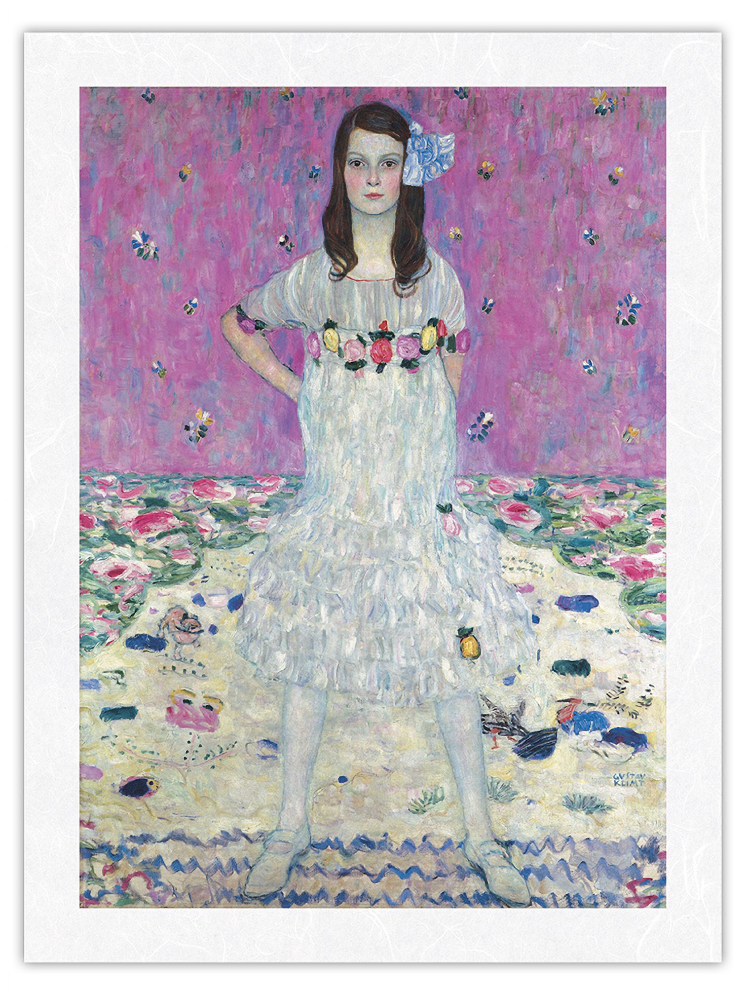 Portrait of Mäda Primavesi - From an Original Color Painting by Gustav ...