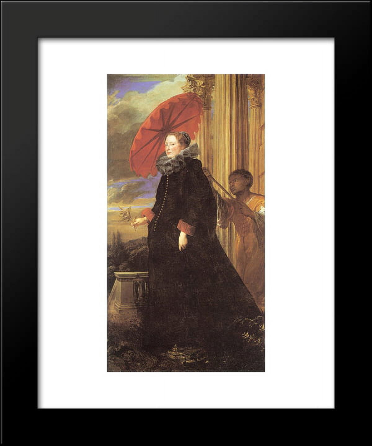 Portrait of Marchesa Elena Grimaldi, wife of Marchese Nicola Cattaneo ...
