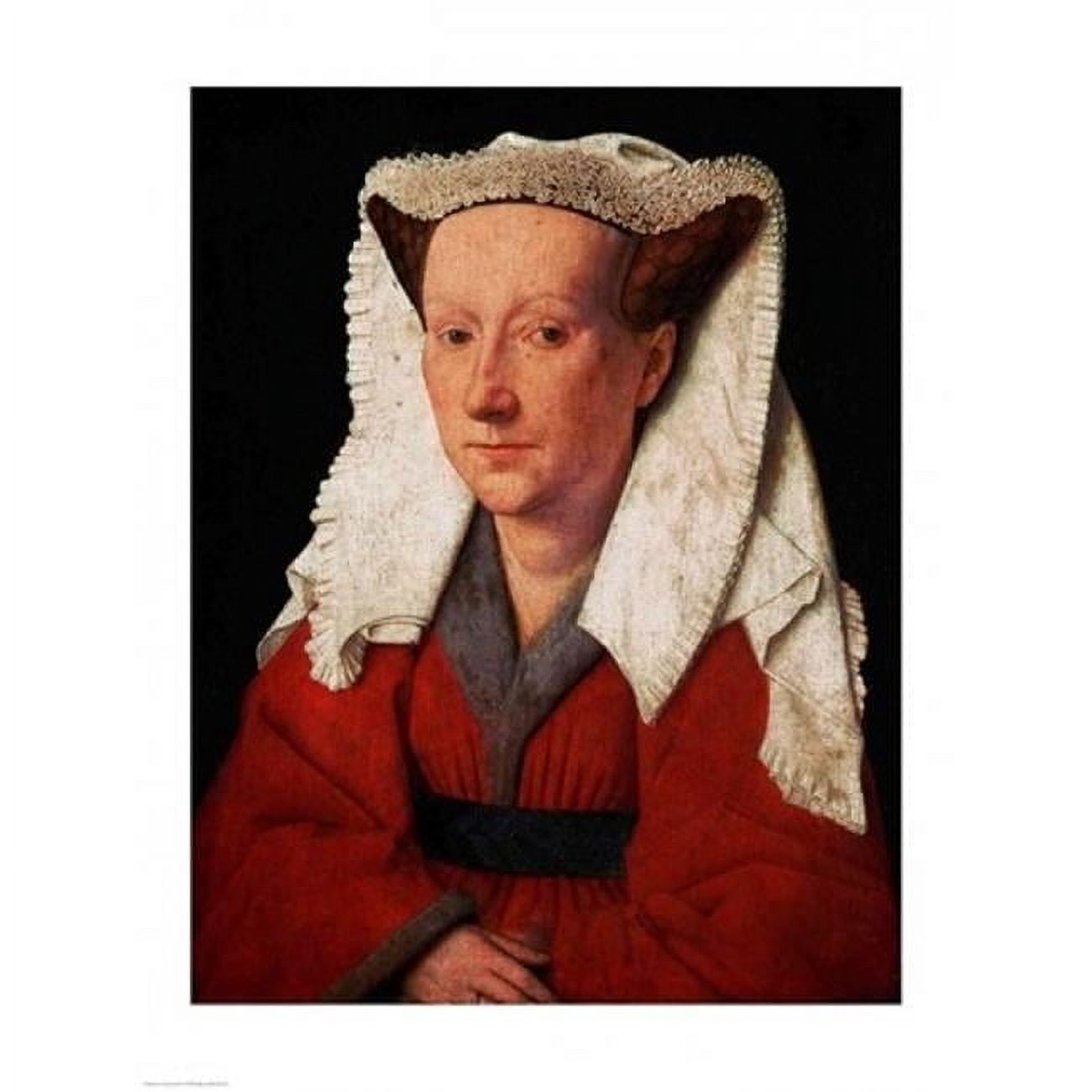 Portrait of Margaret Van Eyck 1439 Poster Print by Jan Van Eyck - 24 x ...
