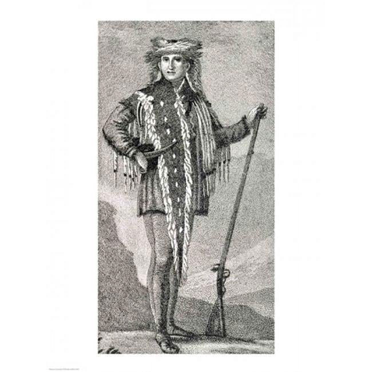 Portrait of Meriwether Lewis Poster Print - 18 x 24 in. - Walmart.com