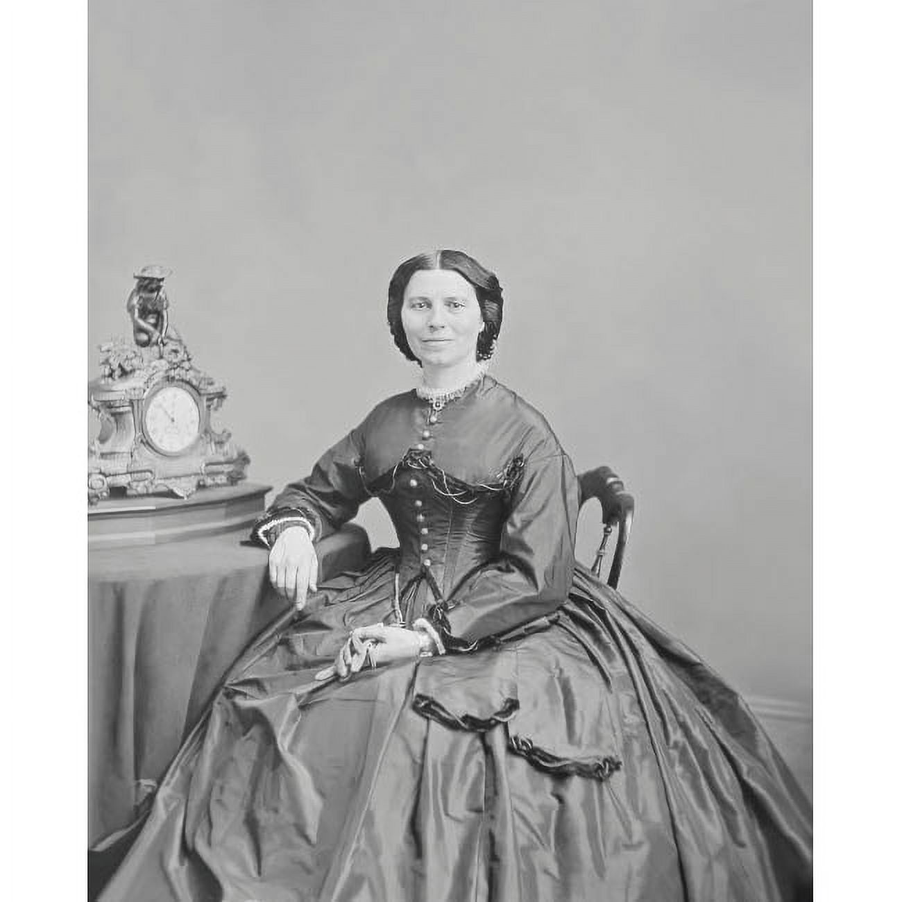 Portrait of Miss Clara Barton circa 1866 Poster Print by Stocktrek ...