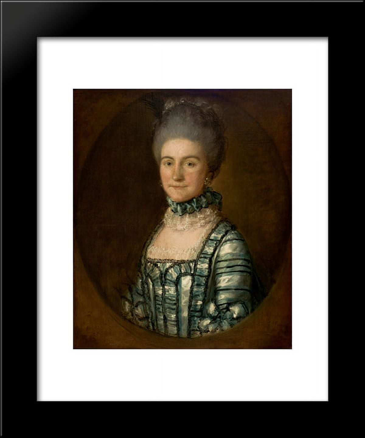 Portrait of Mrs. John Bolton 20x24 Framed Art Print by Thomas ...
