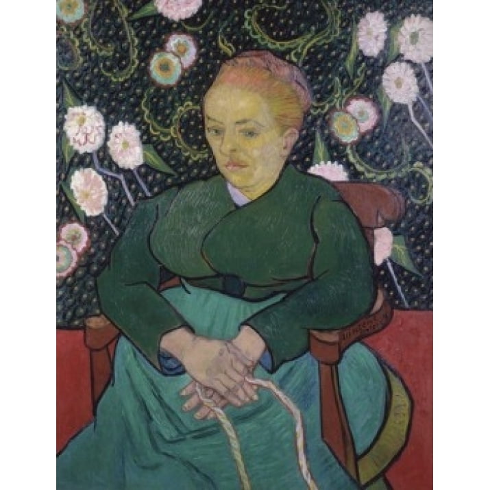 Portrait of Mrs Roulin Vincent van Gogh Annenberg Collection Palm ...