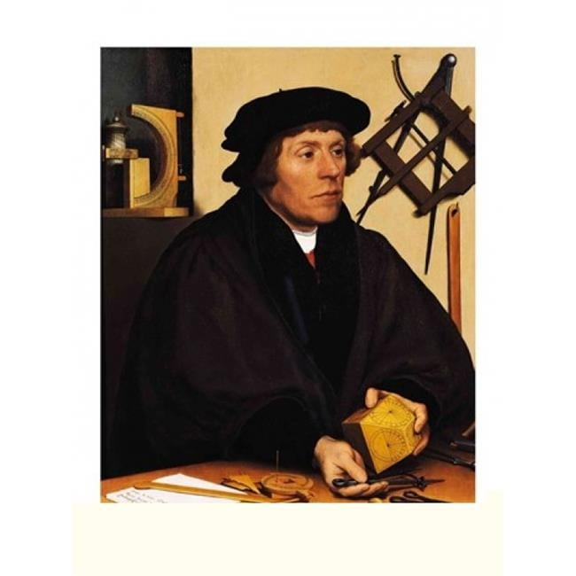 Portrait of Nicholas Kratzer Poster Print by Hans Holbein - 24 x 36 in ...