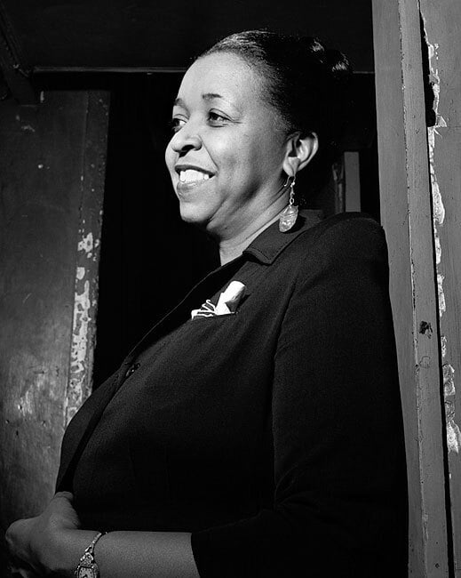 Portrait of Singer Ethel Waters - 20x30 Inch Glossy Laminated Aviation ...