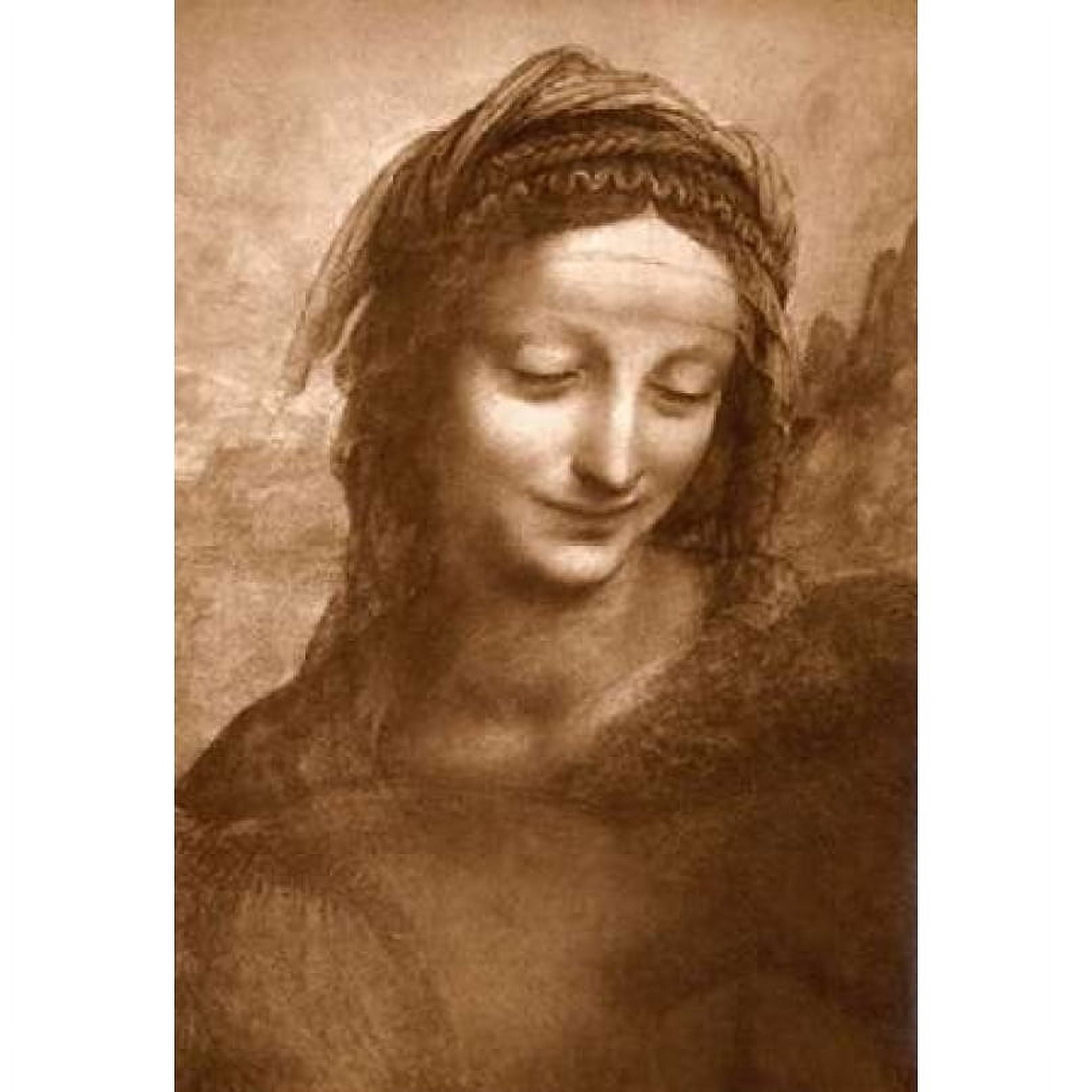 Portrait of St. Anne Poster Print by Leonardo Da Vinci - Walmart.com