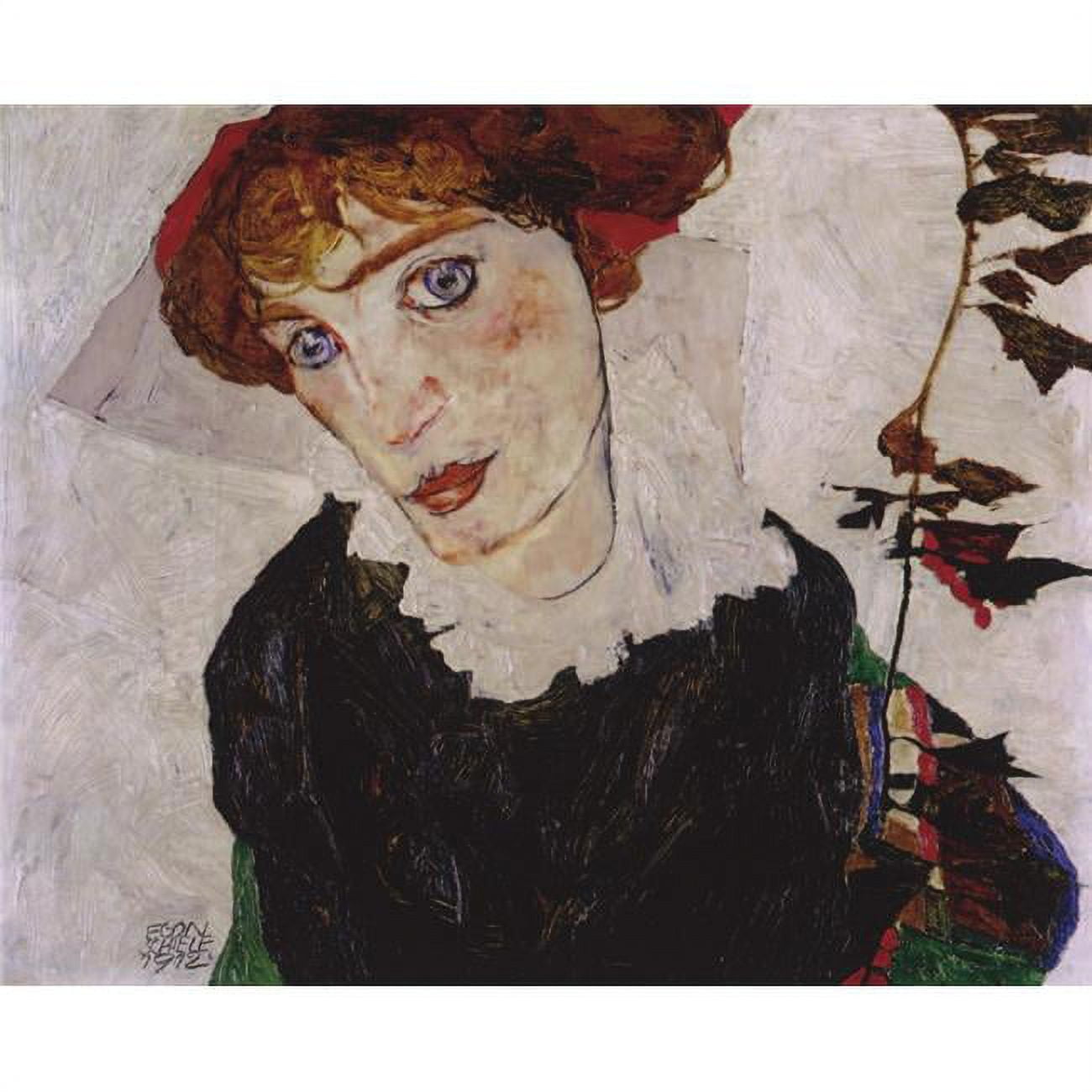 Portrait of Wally - Valerie Neuzil 1912 Poster Print by Egon Schiele ...