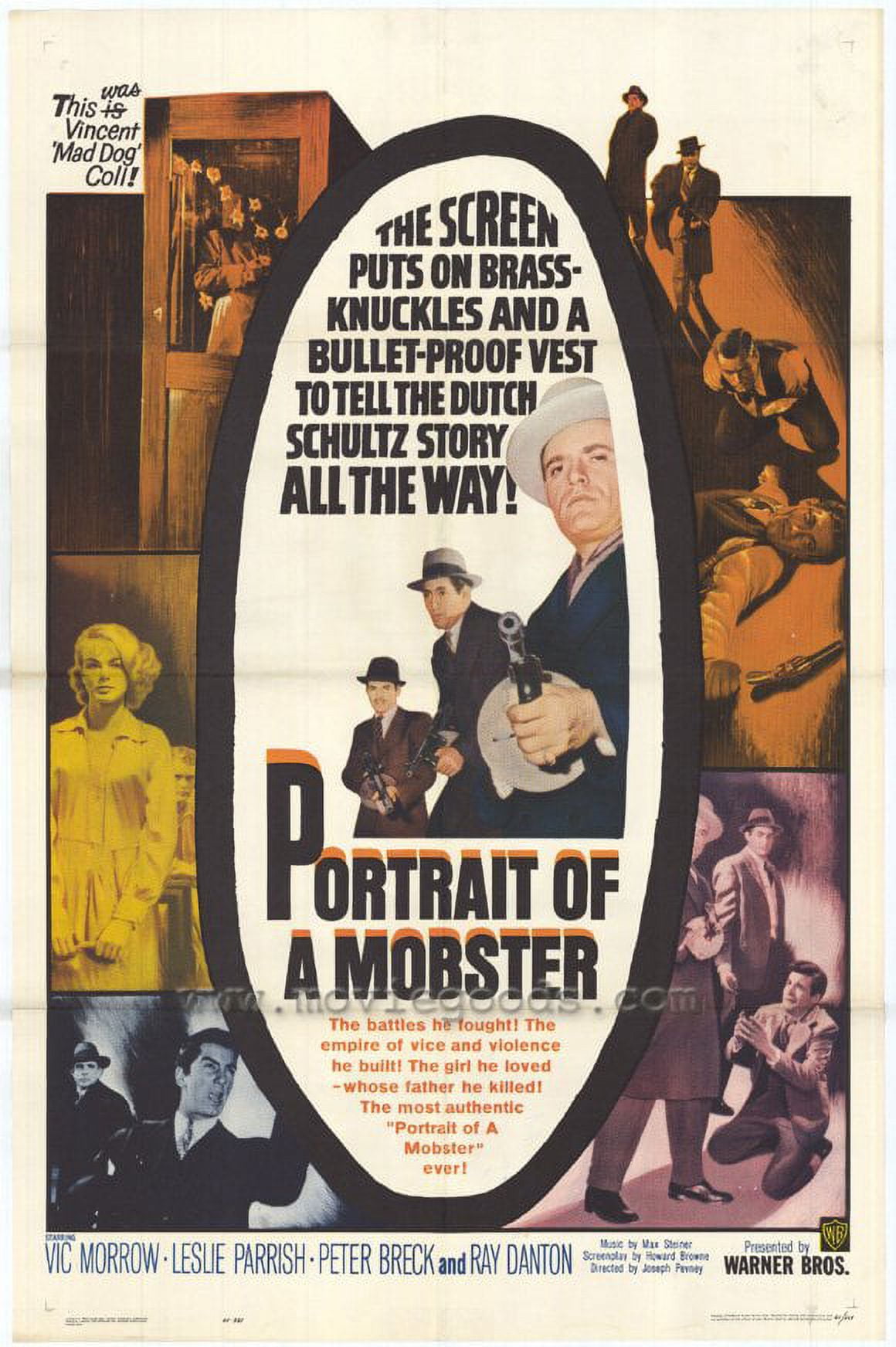 Portrait of a Mobster POSTER (27x40) (1961) - Walmart.com