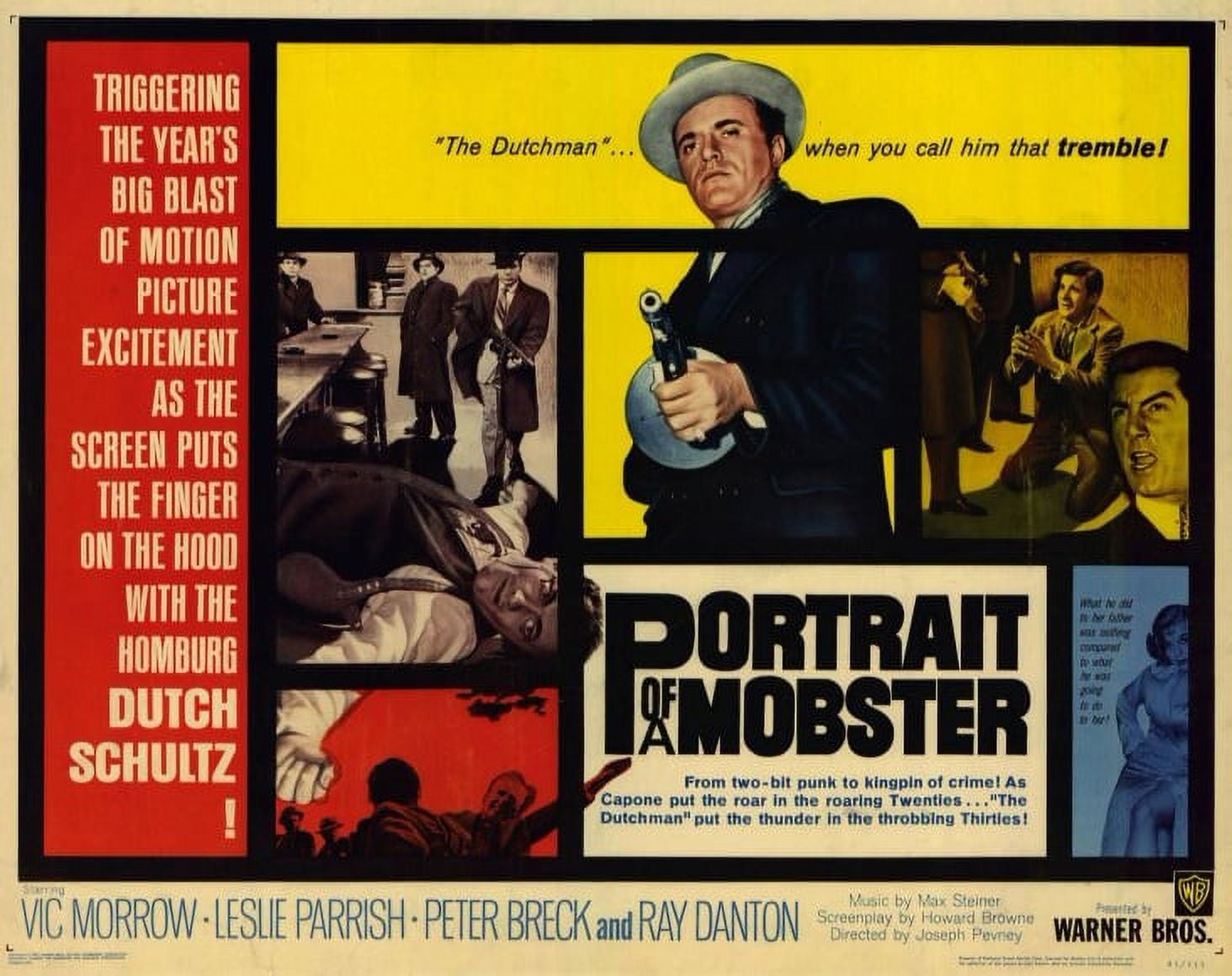 Portrait of a Mobster - movie POSTER (Style A) (11" x 14") (1961 ...