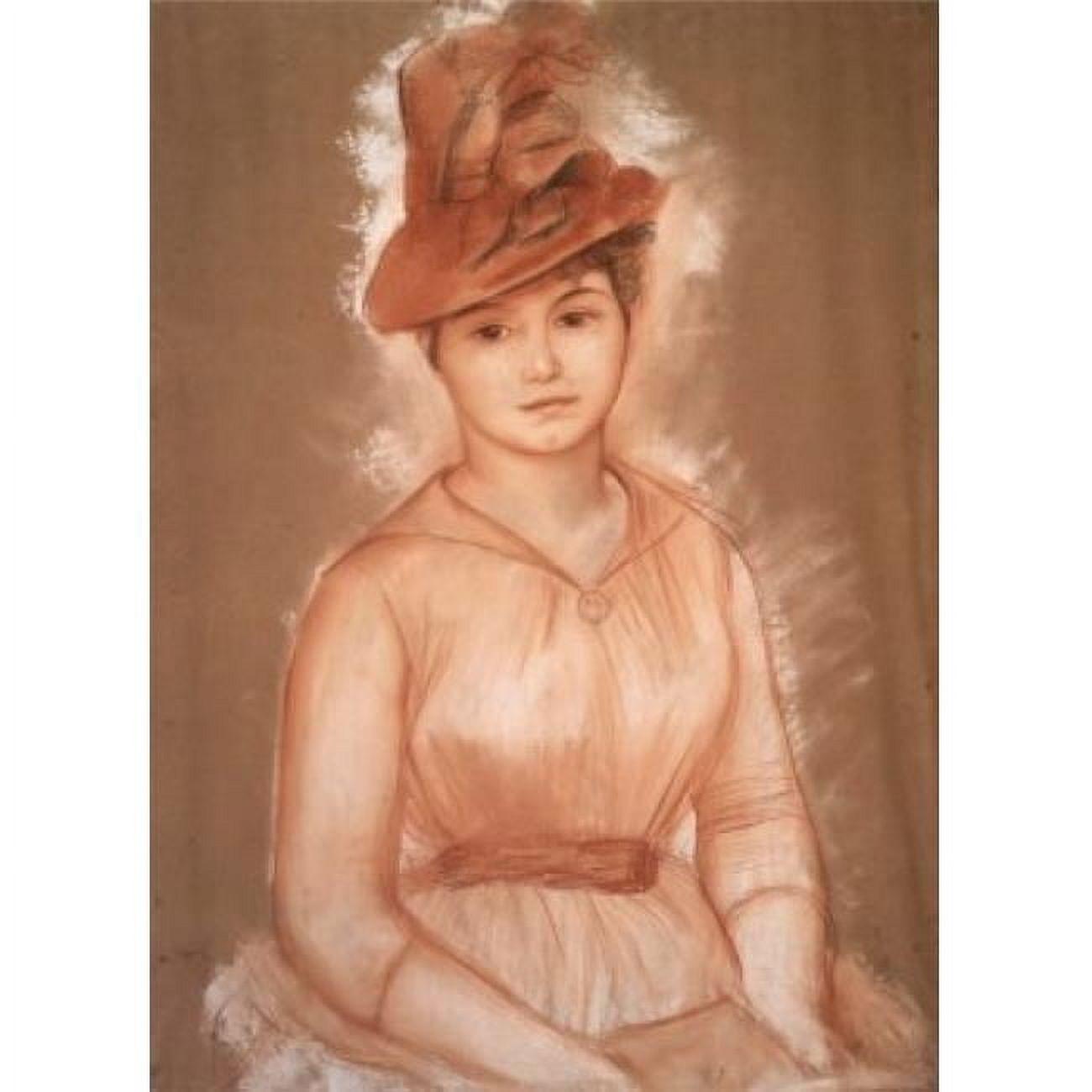 Portrait of a Woman 1883-1885 Pierre-Auguste Renoir 1841-1919 French ...