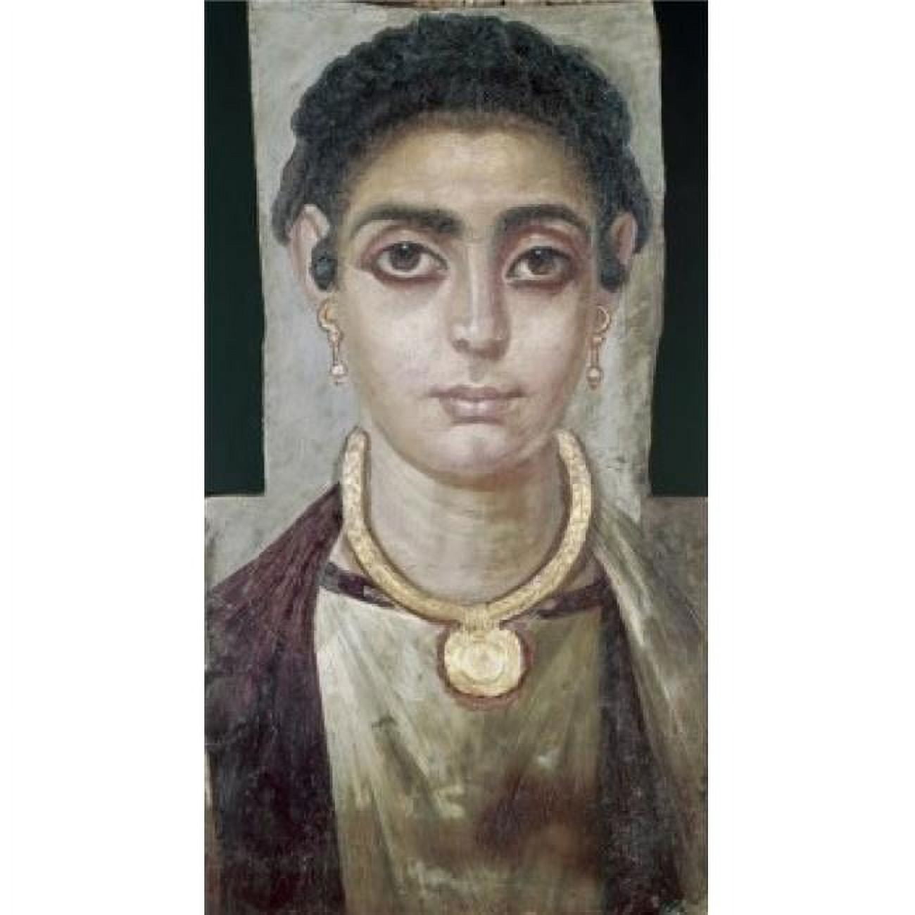 Portrait of a Woman From a Mummy Egyptian Art Detroit Institute of Arts ...