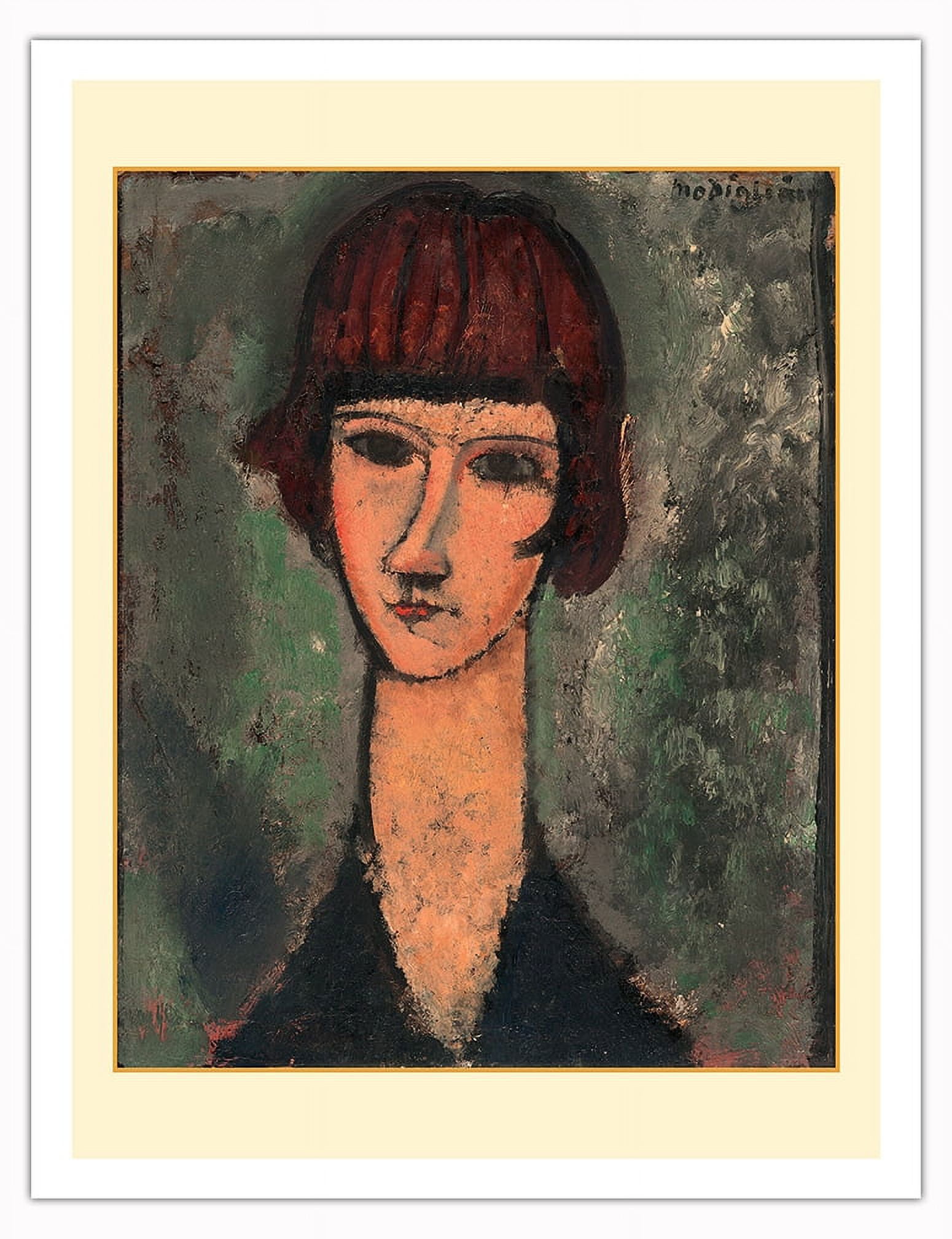 Portrait of a Woman - From an Original Color Painting by Amedeo ...