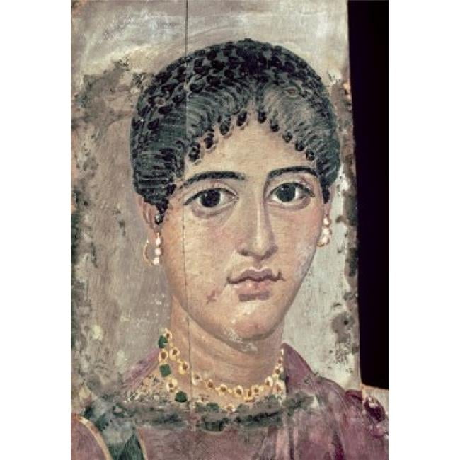 Portrait of a Woman Mummy Portrait Egyptian Art University of ...