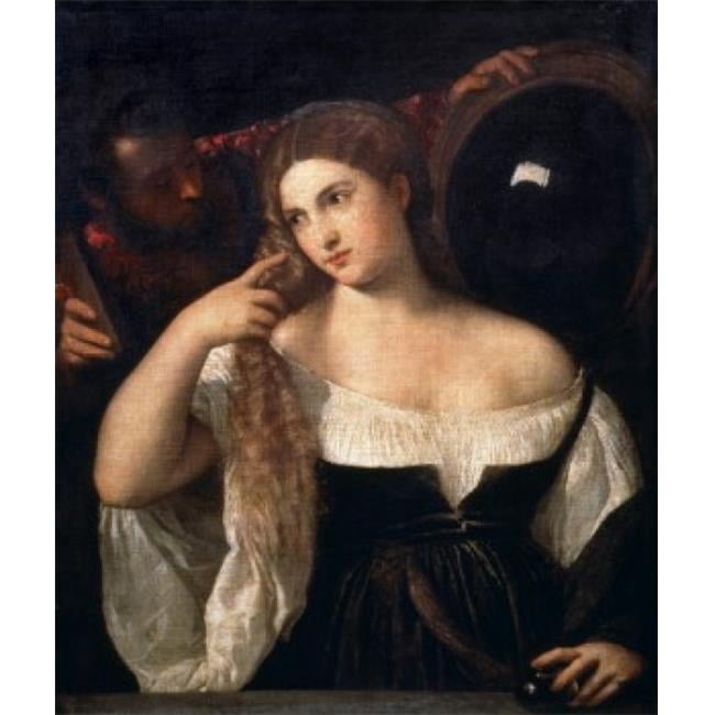 Portrait of a Woman at Her Toilette Titian 1485-1576 Italian Oil on ...
