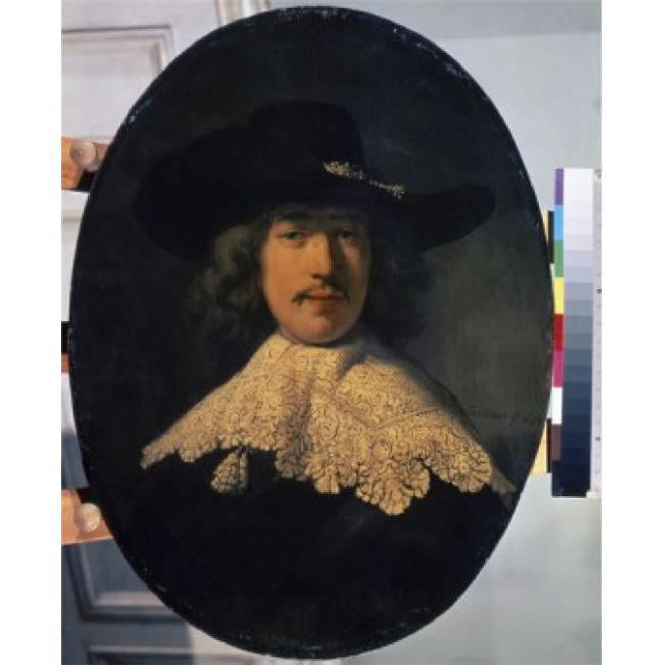 Portrait of a Young Man with a Collar 1650 Rembrandt Van Rijn 1606-1669 ...