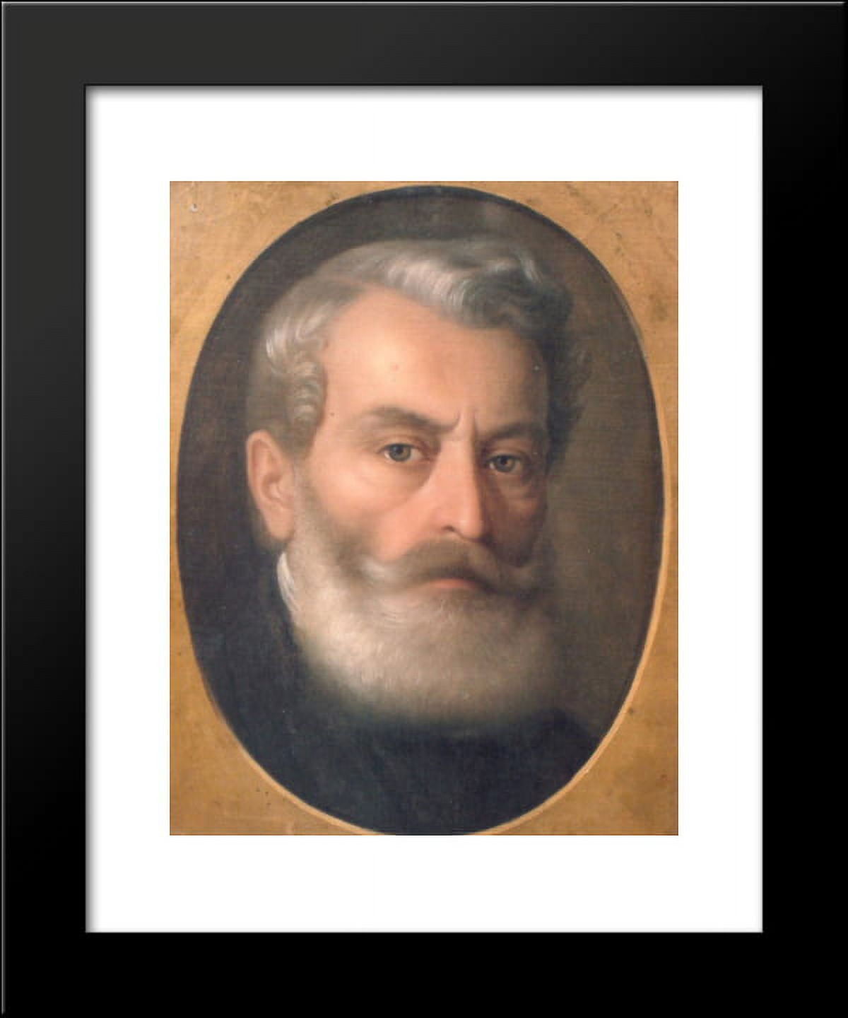 Portrait of painter Constantin Lecca 20x24 Framed Art Print by Gheorghe ...