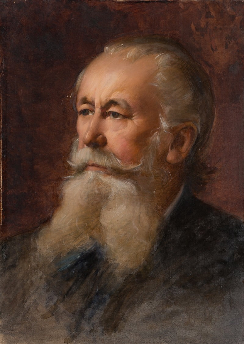 Portrait of the Concert Singer and Conductor Prof. Julius Stockhausen (1911) Poster Print by ...