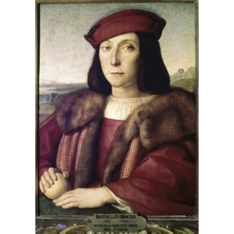 Portrait of the Duke of Urbino Raphael Palazzo Piti Palatina Gallery ...