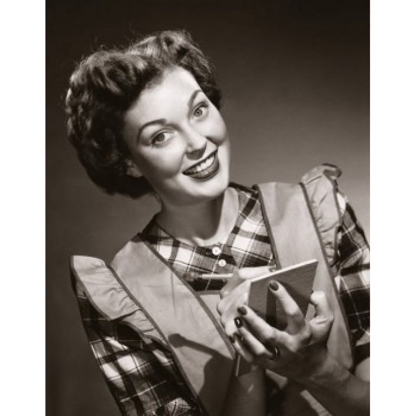 Portrait of waitress taking order Poster Print (18 x 24) - Walmart.com