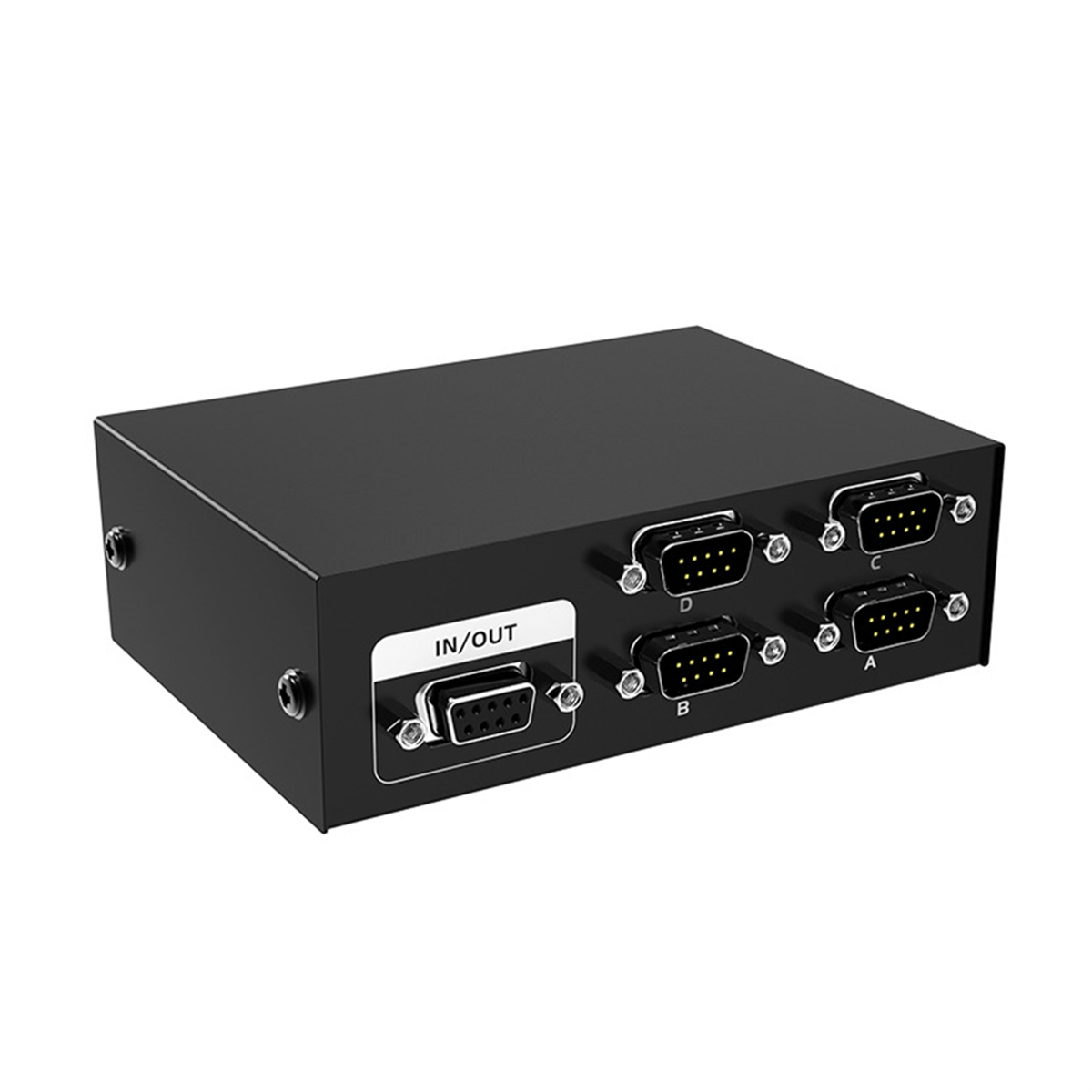 Ports RS232 Switch DB9 Pin COM Port Sharer 4 in 1 Out Serial Port ...