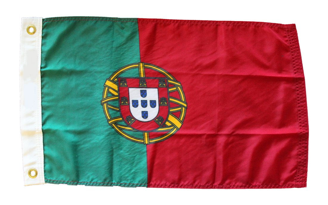 Portugal - 12"X18" Nylon Flag - Walmart Business Supplies