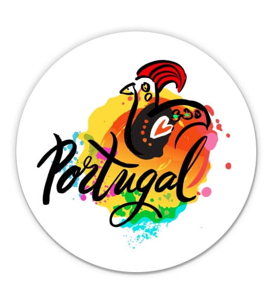 Portugal - 8" Vinyl Sticker - For Car Laptop I-Pad - Waterproof Decal ...