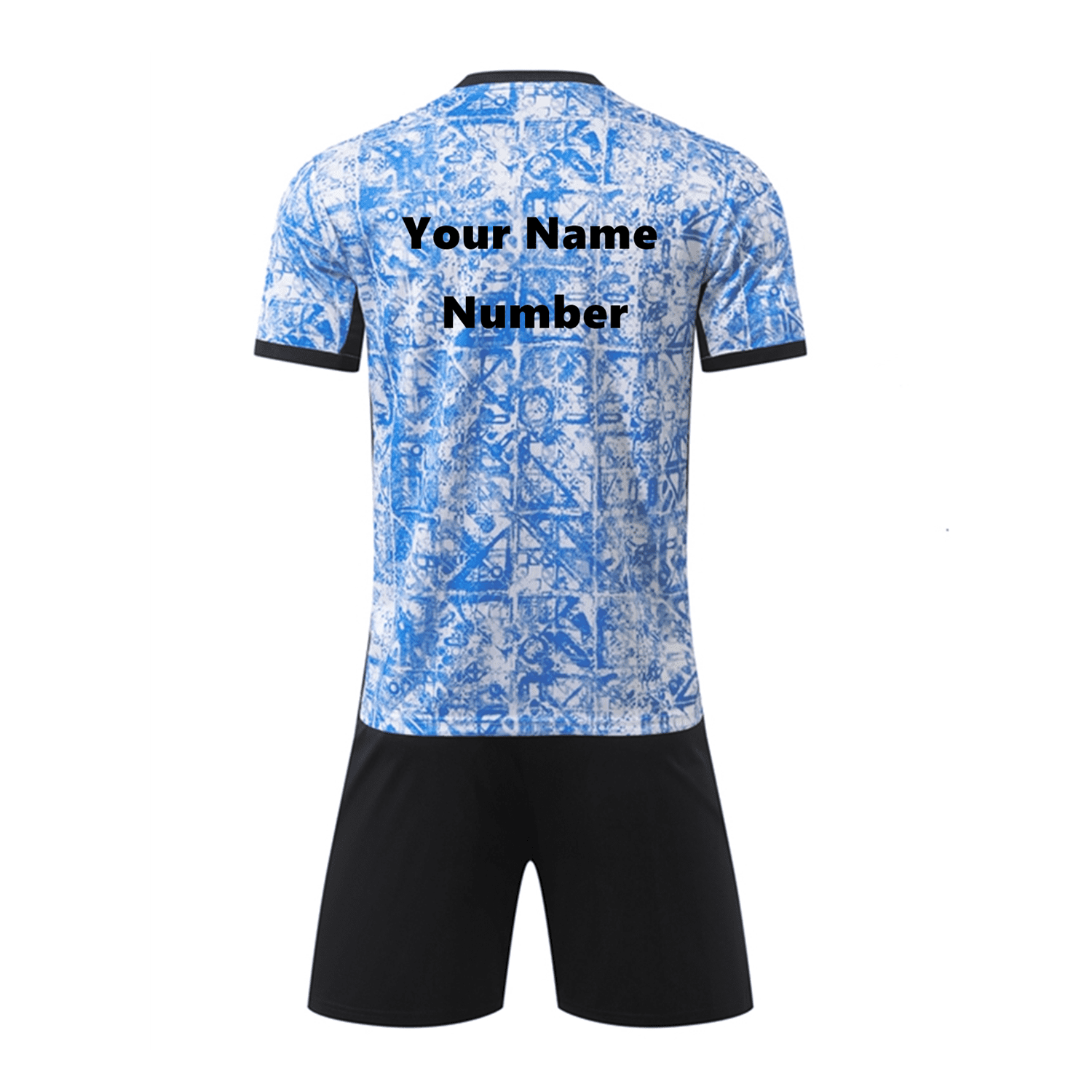 Portugal Away UEFA Euro Cup 2024 Customized Soccer Jersey and Shorts ...