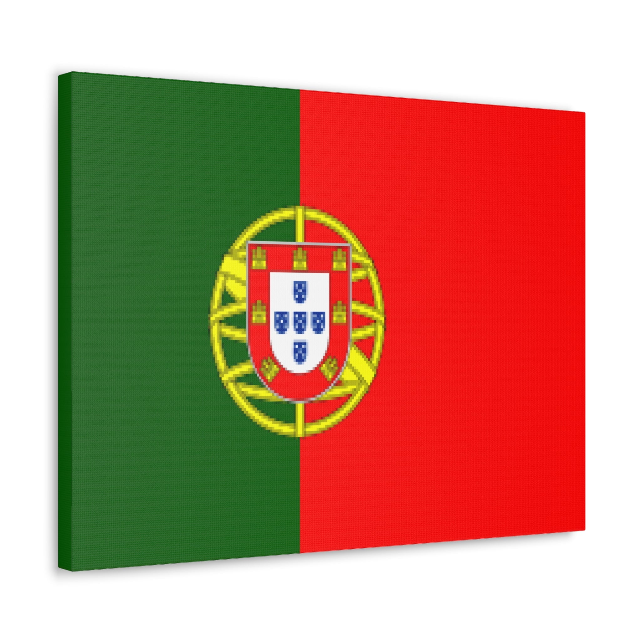Portugal Country Flag Canvas Vibrant Wall Art Unframed Home Decor ...