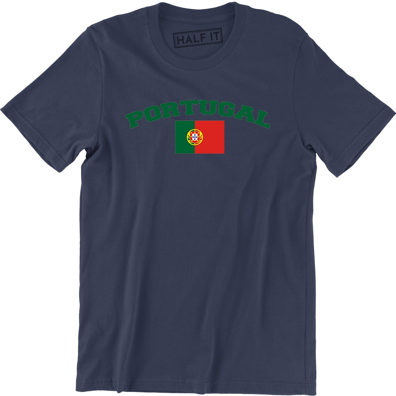 Portugal Flag - Portuguese Football Jersey Gift Men's T-Shirt - Walmart ...