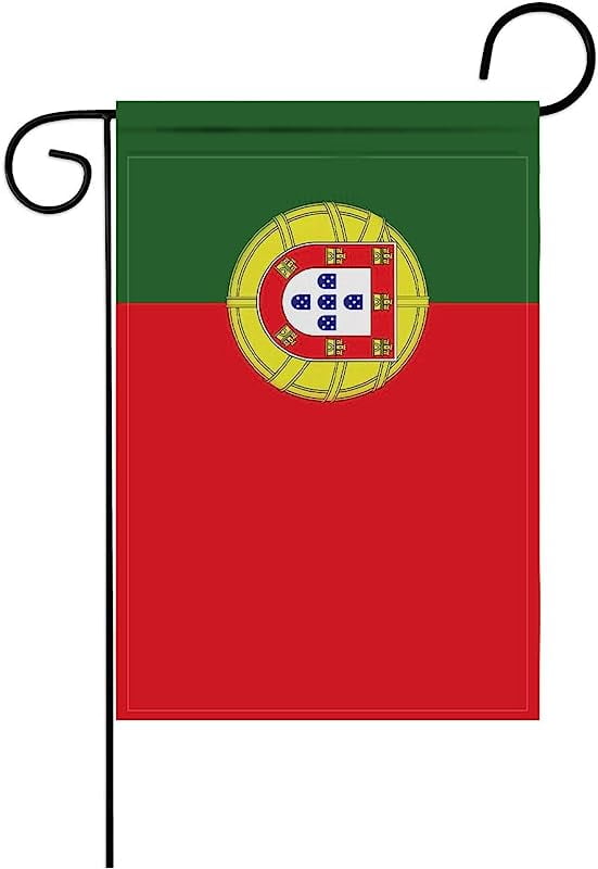 Portugal Garden Flags 12 x 18 Inches Double Sided Vivid Color and Fade ...