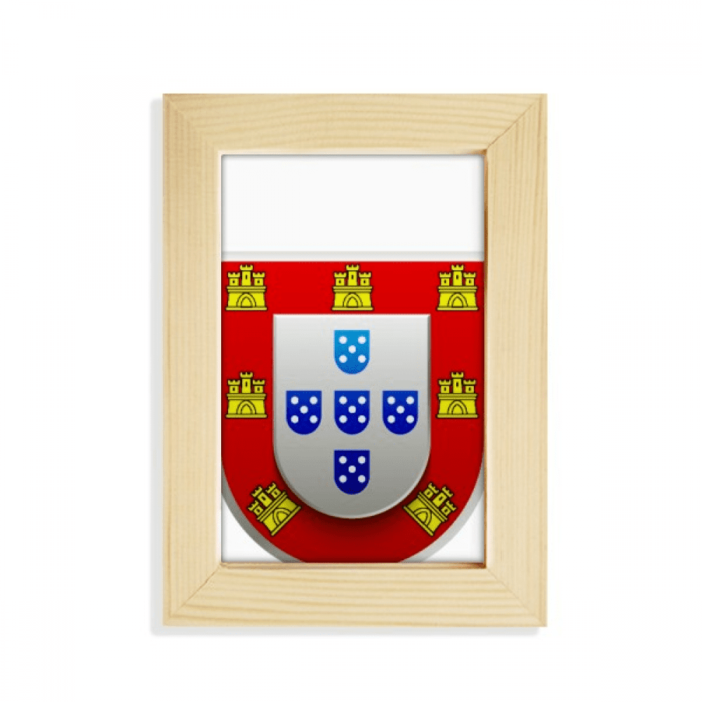 Portugal National Emblem Country Symbol Desktop Display Photo Frame ...