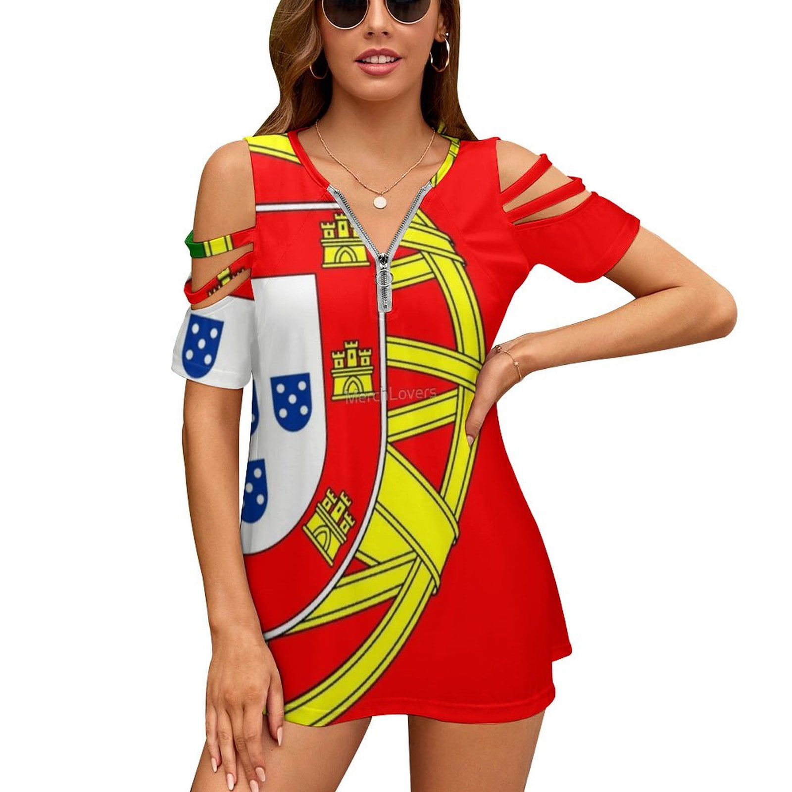 Portugal National Flag Portuguese Pride Flag Women'S T-Shirt New ...