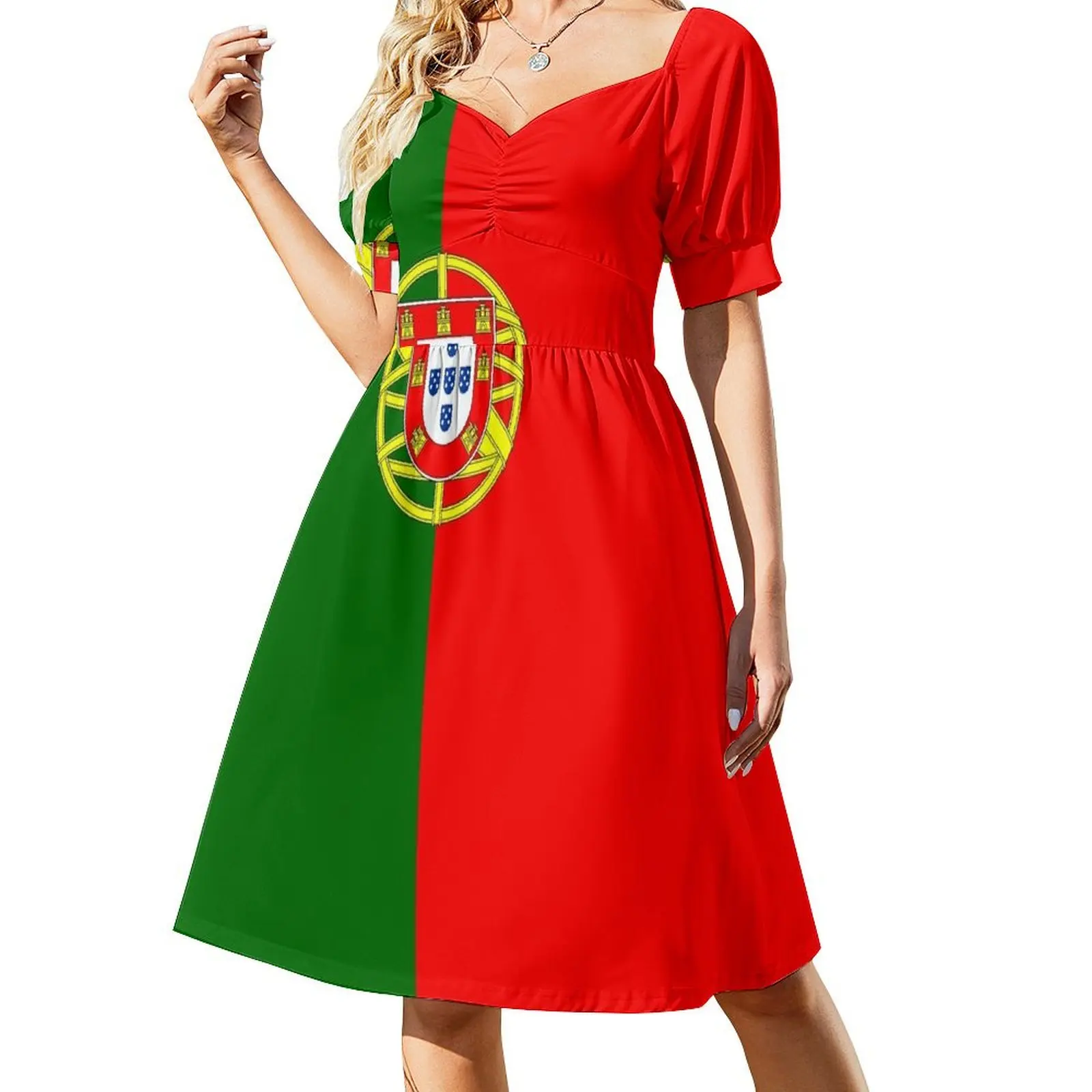 Portugal National Flag Sleeveless Dress Elegant gowns elegant women's ...