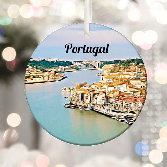 Portugal Ornament, Christmas Ornament, Portugal Gift, Portugal Souvenir ...