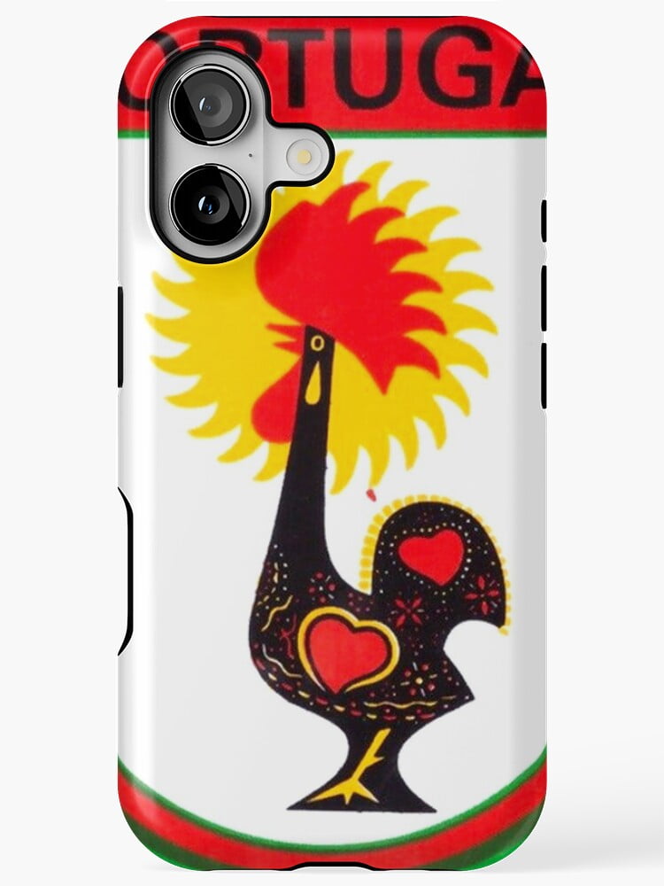 Portugal Rooster Vintage Travel Decal Protective and Compatible iPhone ...