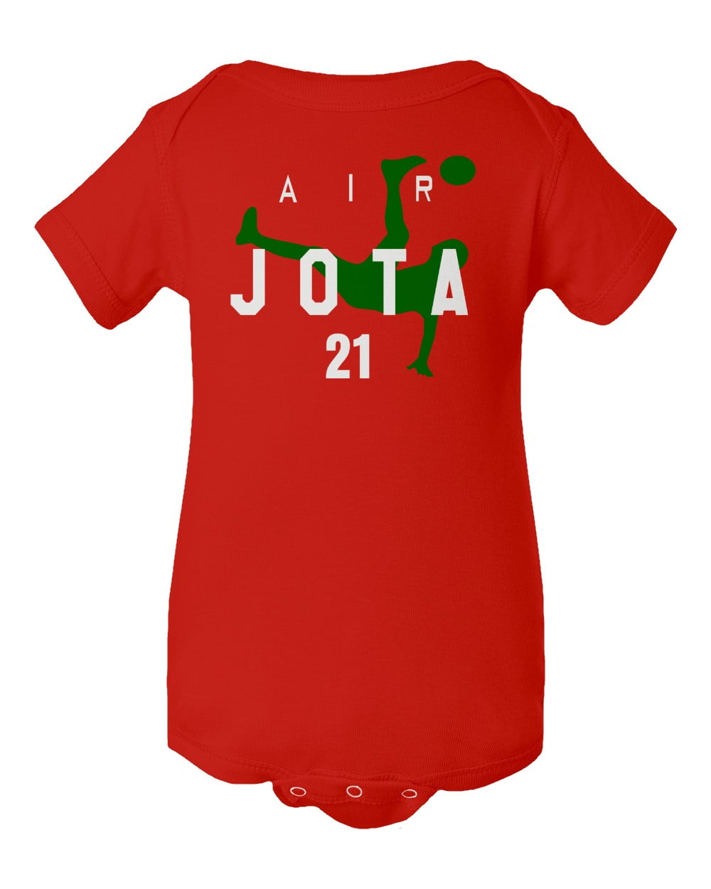 Portugal Soccer Player Air Jota Baby Bodysuit (Red, 24M) - Walmart.com