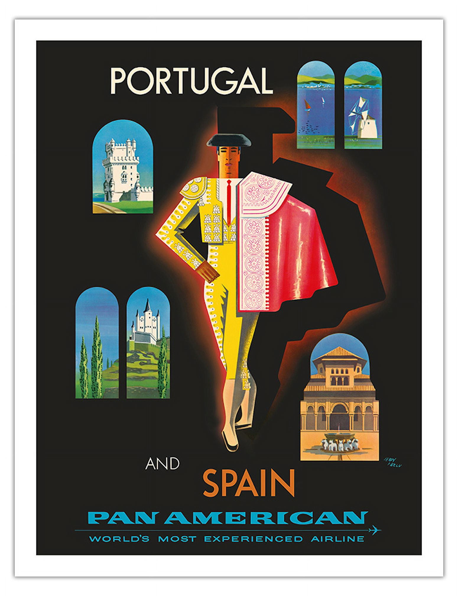Portugal and Spain by Clipper - Matador - Pan American World Airways ...