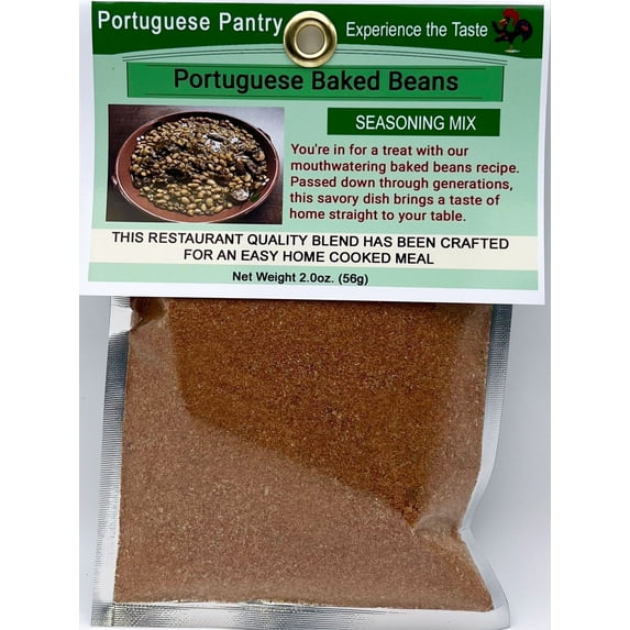 Portuguese Baked Beans - Authentic Family Recipe Baked Beans Seasoning ...