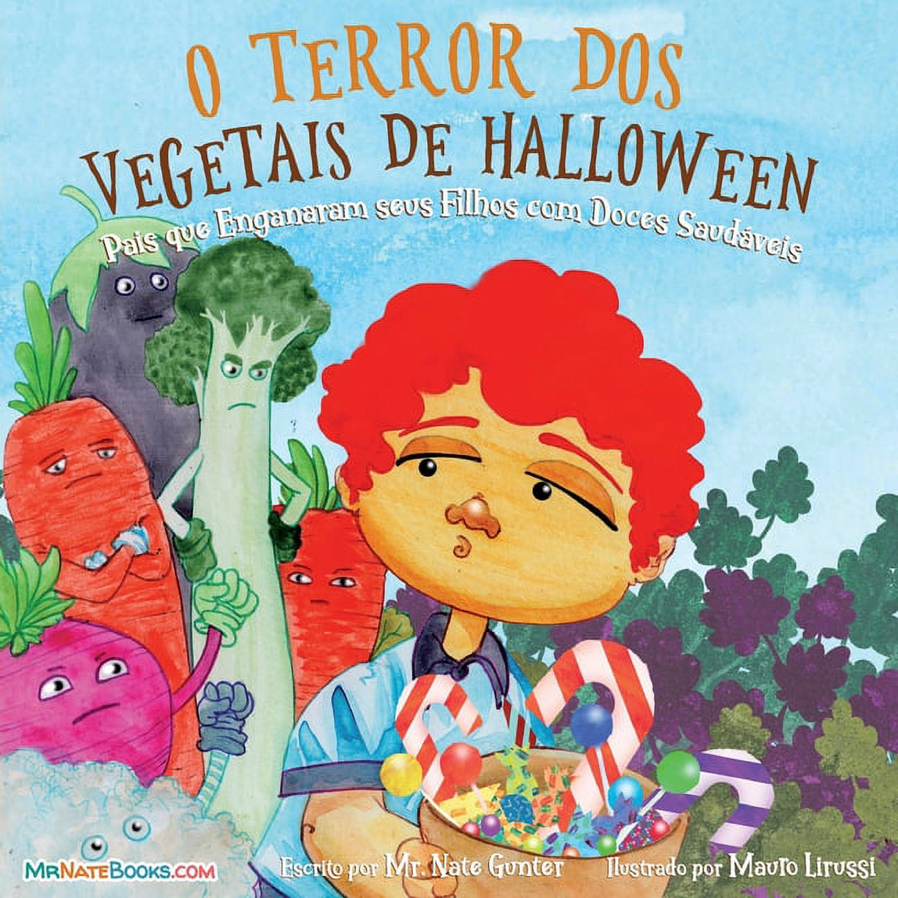 Portuguese Children Books about Life and Halloween Vegetable Horror ...