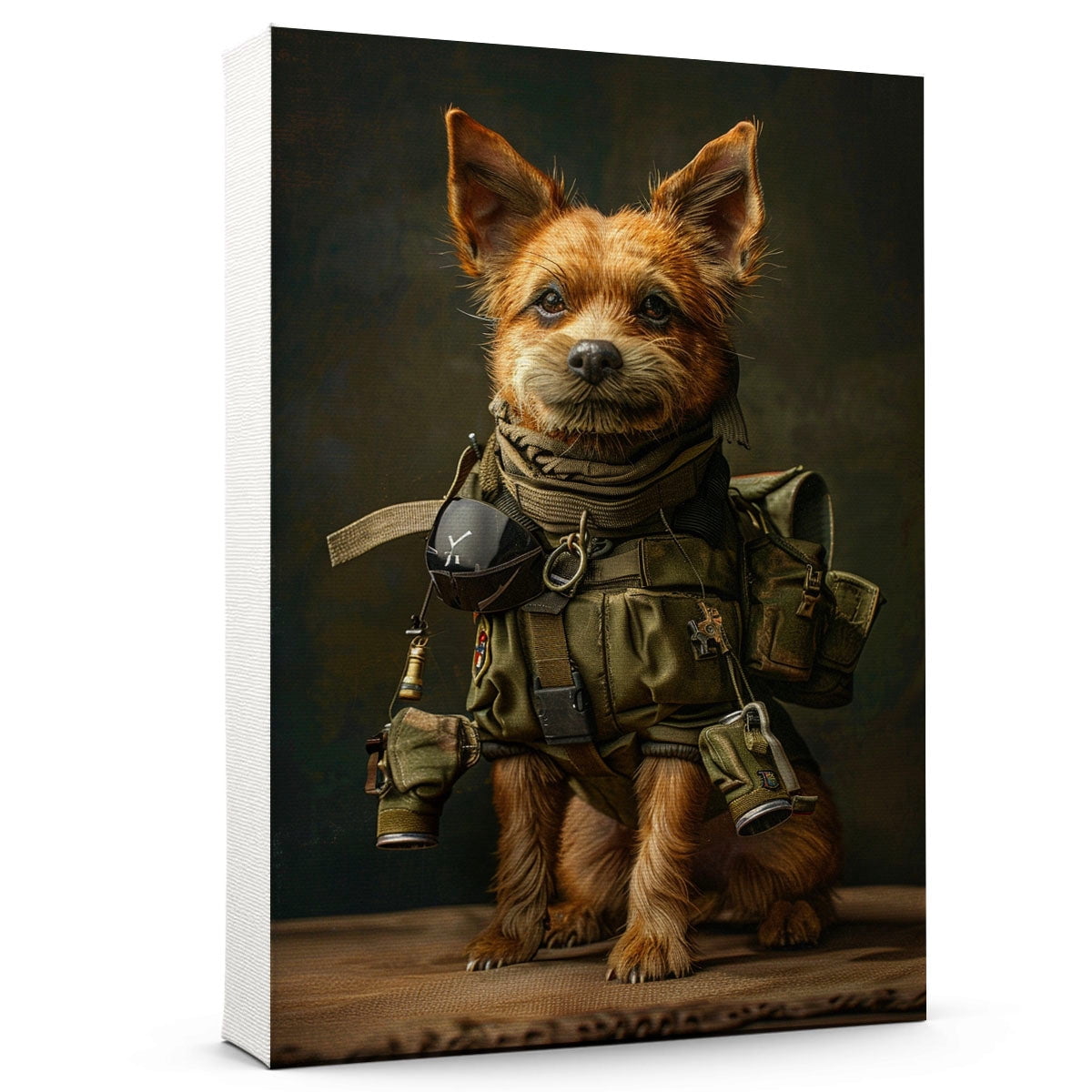 Portuguese Podengo Pequeno Dog in a Costume Poster Unframe, Portuguese ...