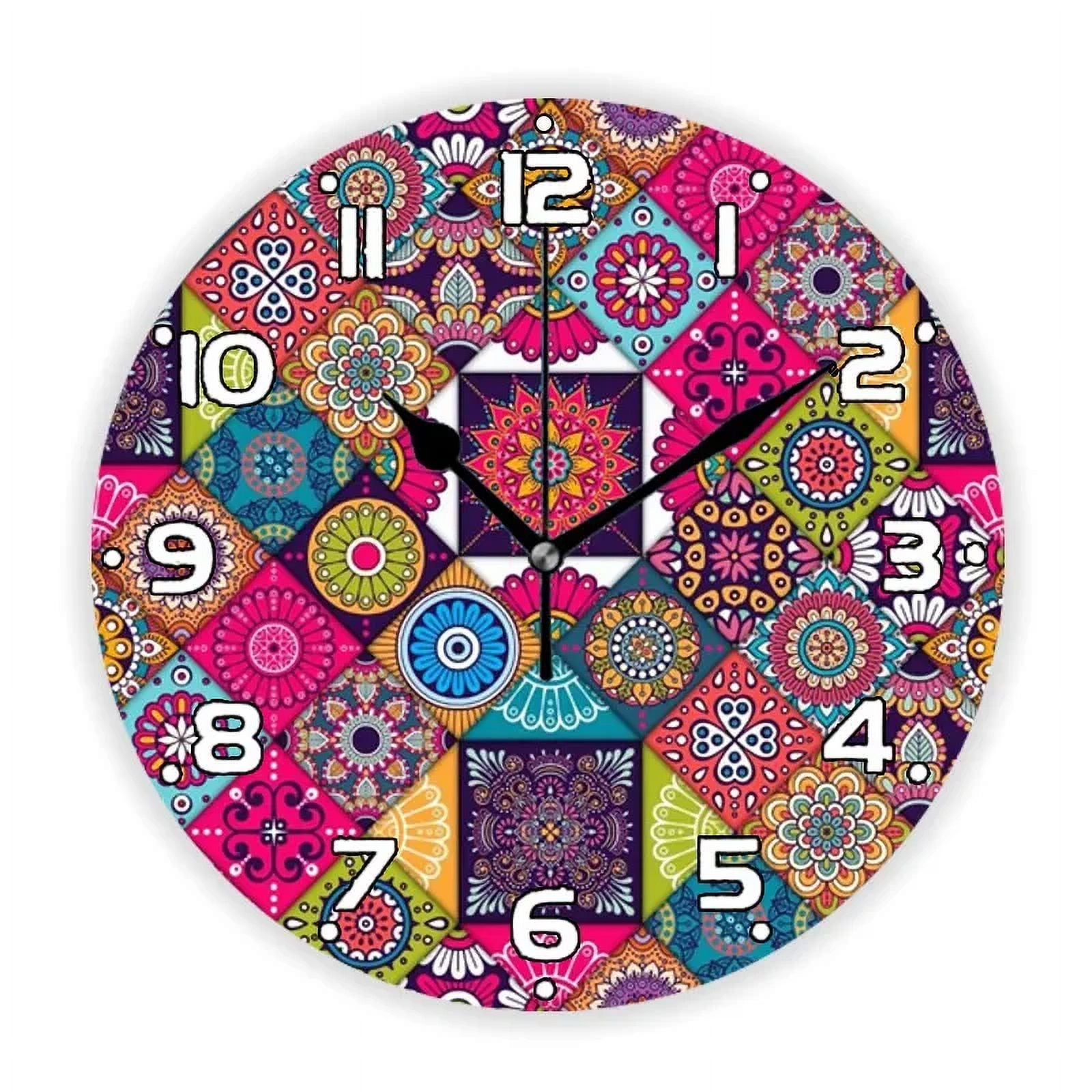 Portuguese Tiles Talavera Style Azulejo Moroccan Mandala Patchwork Wall ...