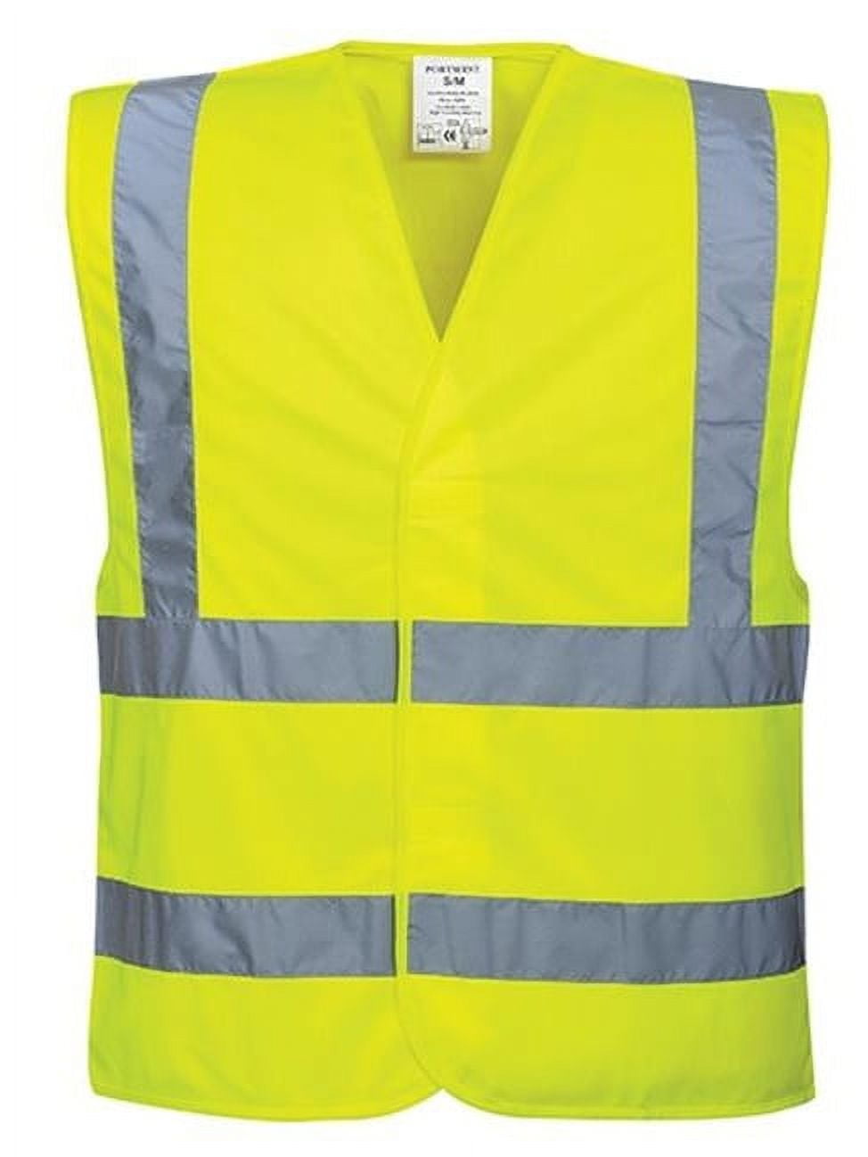 Portwest C470 Hi-Vis Safety Vest with Reflective Pockets, High ...