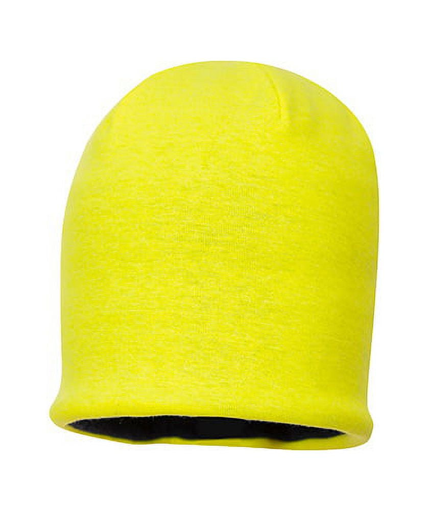 Portwest FR18 Mens FR Knitted Hi-Vis Safety Hat Yellow - Walmart.com