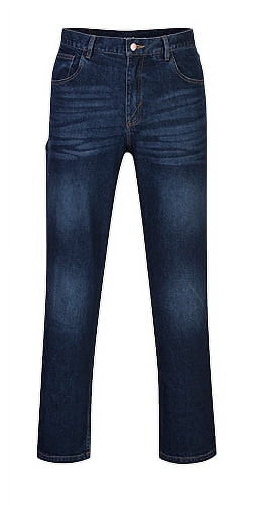 Portwest FR54 Mens Durable FR Stretch Denim Safety Jeans Indigo, 46 ...