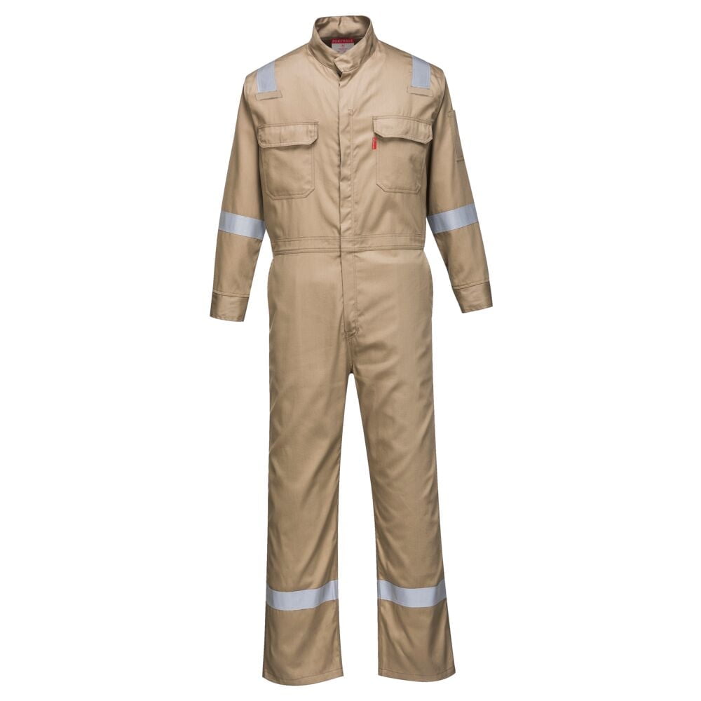 Portwest FR94 Men's FR Coverall, Lightweight Flame Resistant Bizflame ...